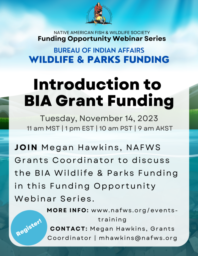 2025 Annual National Conference - Native American Fish and Wildlife Society