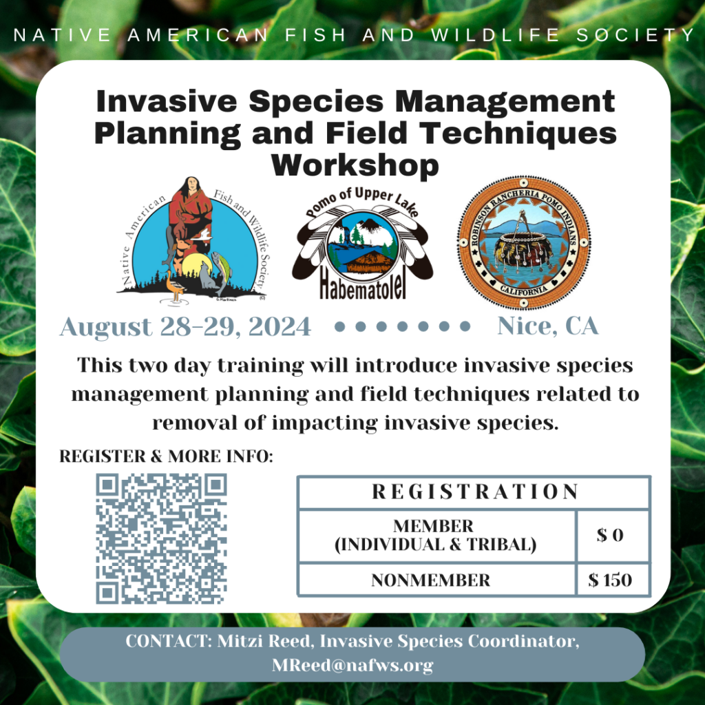 Invasive Species Management Planning and Field Techniques Workshop ...