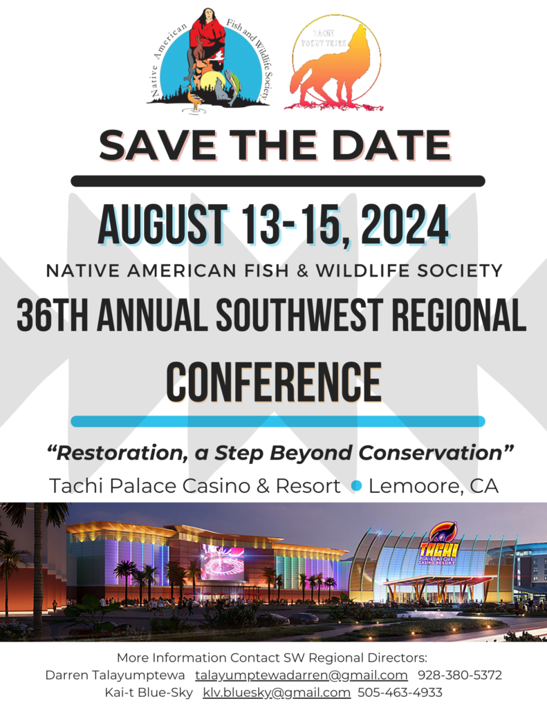 2024 Southwest Regional Conference - Native American Fish and Wildlife ...