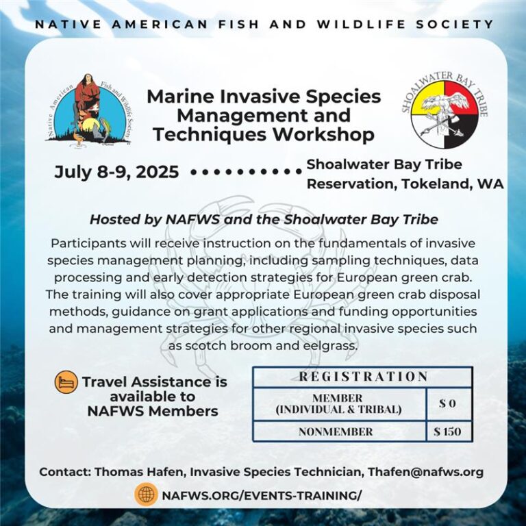 Marine Invasive Species Management and Techniques Workshop - Native ...