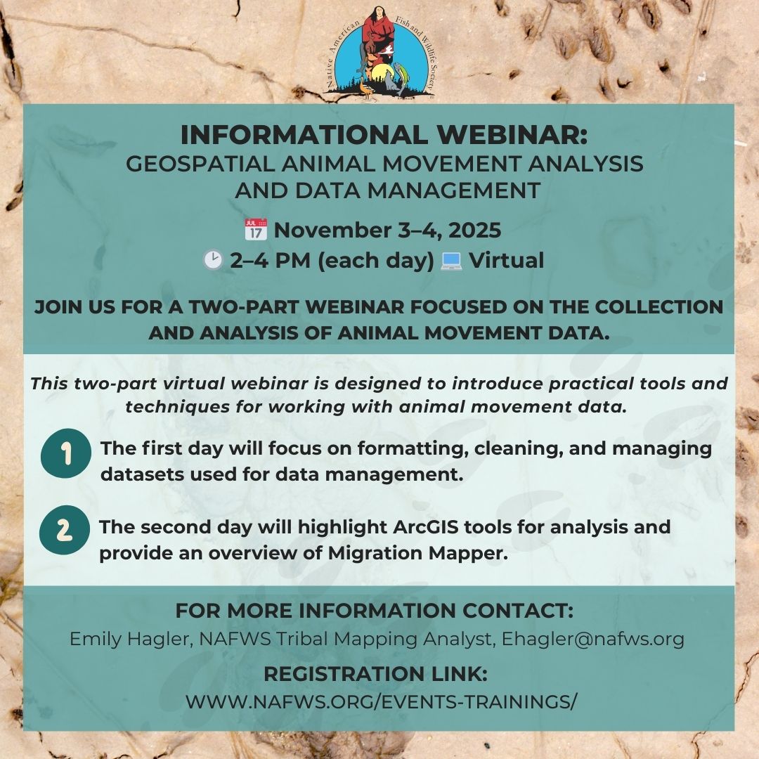 Geospatial Animal Movement Analysis and Data Management - Native ...