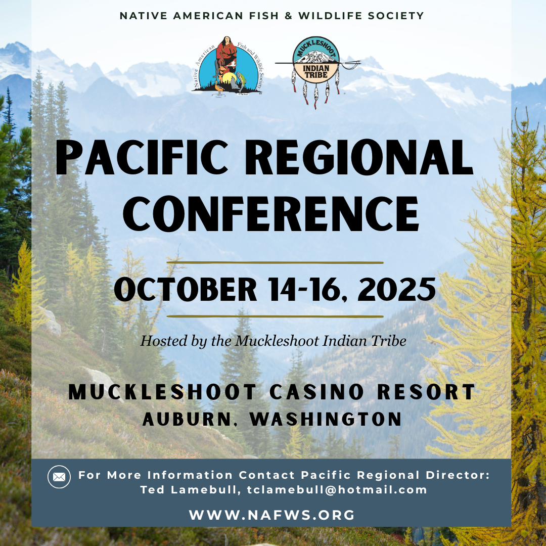 2025 Pacific Regional Conference - Native American Fish and Wildlife ...